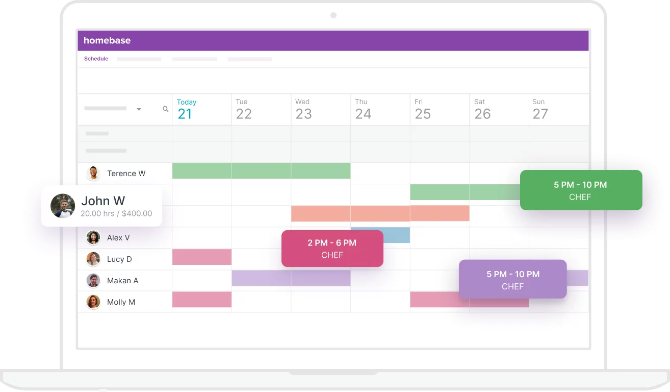 12 employee scheduling apps | DeskTime Blog