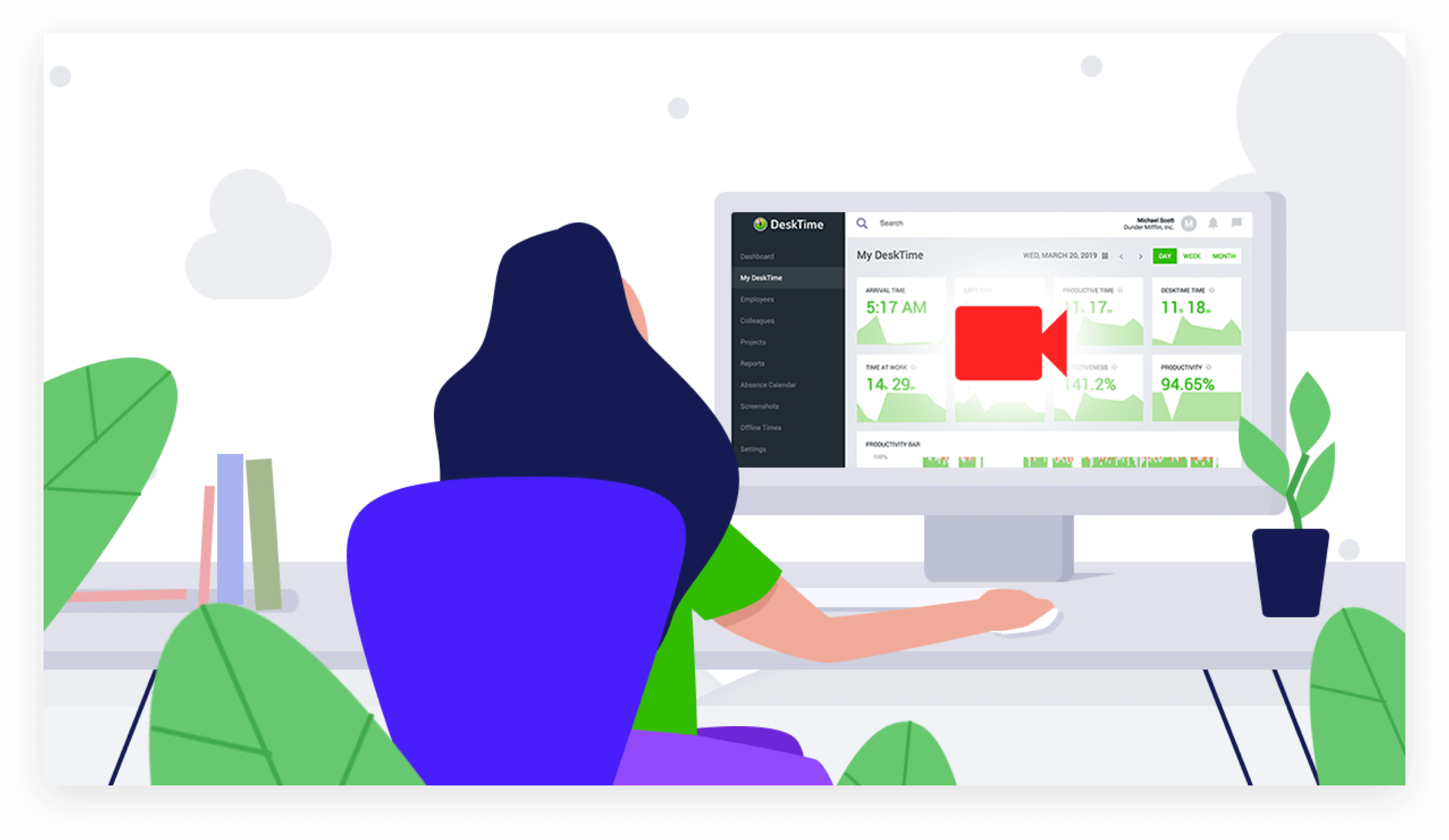 Automated Time Tracking with Screenshots | DeskTime